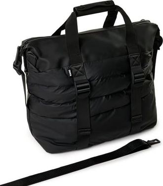 Rains Tasche klein W3 - Schwarzer Reisetasche