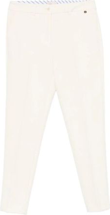 Liu Jo Femme, Pantalons, Beige, Taille: 36 FR Cropped Pantalons