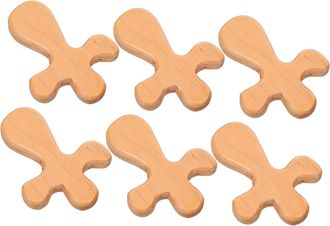 Garneck 6 St&uuml;ck Teiliges Handgefertigter Holzkreuze Rustikale Gebetskreuze Tragbar Leicht f&uuml;r Taufe Andacht Meditation Nat&uuml;rliche Holzdekoration Katholisches 