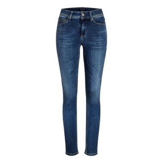 Cambio Sophisticated Dark Used Jeans - - Jeans - Damen - Blau - M L32