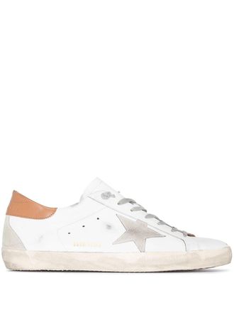 Golden Goose baskets Superstar en cuir - Blanc