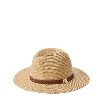 Ralph Lauren Raffia Fedora - - Accessories - Damen - Beige - ONE SIZE