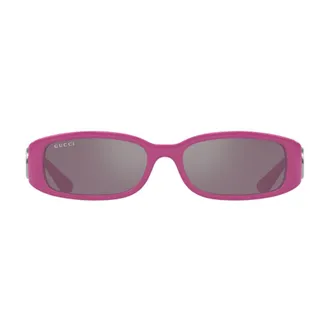 Gucci GG1661S Rectangular Frame Sunglasses - Pink
