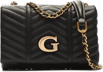 Guess Femme, Sacs, Noir, Taille: ONE Size Giully Shoulder Bag