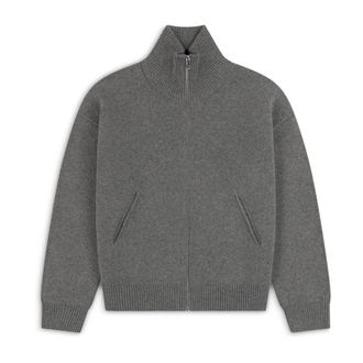 Axel Arigato Core Rei&szlig;verschluss-Pullover - - Knitwear - Herren - Grau - XL