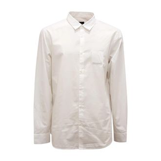 Armani Regular Fit Exchange Hemd Off White - - Shirts - Herren - Wei&szlig; - 2XL