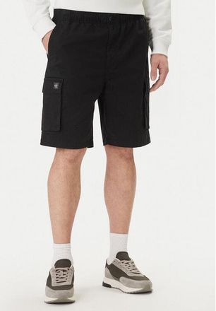 Calvin Klein Jeans Stoffshorts LV04RB618G Schwarz Regular Fit