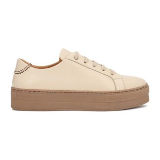 Kazar Kazar Beige Sneaker auf heller Sohle - - Shoes - Damen - Beige - 37 EU