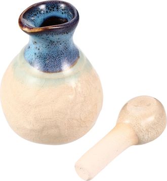 BESPORTBLE Ciieeo Keramik Parf&uuml;mflasche mit Stopfen &Auml;therische &Ouml;l Flasche Nachf&uuml;llbar Wei&szlig; Weithals Design f&uuml;r &Auml;therische &Ouml;le Parf&uuml;m und Fl&uuml;ssigkeiten Praktische