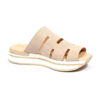 Hogan Wildleder Sandale ohne Riemen - - Shoes - Damen - Beige - 35 EU