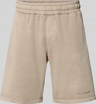 Pegador Regular Fit Sweatshorts mit Logo-Stitching