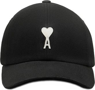 Ami Femme, Accessoires, Noir, Taille: ONE Size Casquette de baseball en coton