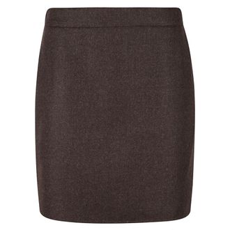 Max Mara Jupe Mxsacinoso - Femme - Jupes - Gris - Taille: 36 FR