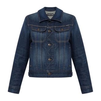 Tom Ford Denimjacke - - Jackets - Damen - Blau - S