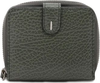 Maison Margiela portefeuille zippé (années 2020-2025) - Vert