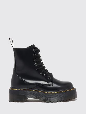 Dr. Martens Bottes de combat Jadon en cuir bross&eacute; &agrave; semelle plateforme