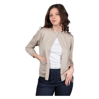 Gran Sasso Femme, Pulls, Beige, Taille: 40 FR Cardigan