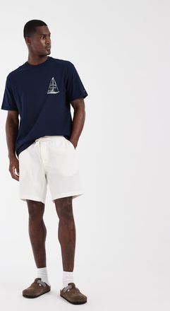 Tommy Hilfiger Short en lin - Cr&egrave;me-Blanc