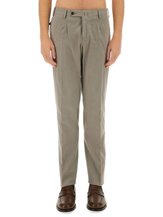 Pantaloni Torino Modal Gabardine Trousers - Gray