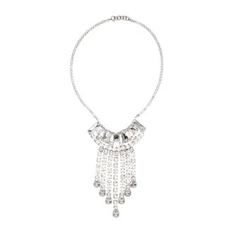 Dries Van Noten Strass Statement Kette - - Accessories - Damen - Grau - ONE SIZE