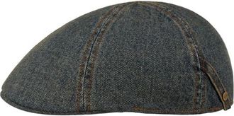 Stetson Casquette Washed Denim Homme - Gavroche avec Visiere Automne-Hiver Automne Hiver - S (54-55 cm) Denim