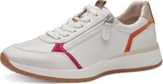Tamaris Damen Sneaker Low - 1-23717-42 197 39 White Comb