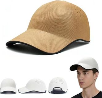 Generic Casquette de baseball de sport l&eacute;g&egrave;re et pliable sans couture, chapeau souple dext&eacute;rieur de couleur unie, respirant, s&eacute;chage rapide et confortable, r&eacute;