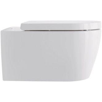 Duravit Me by Starck Wand-WC 570x370x355mm, Wei&szlig; Hochglanz, 4,5l, Tiefsp&uuml;ler, geschlossen, waagerecht - Duravit