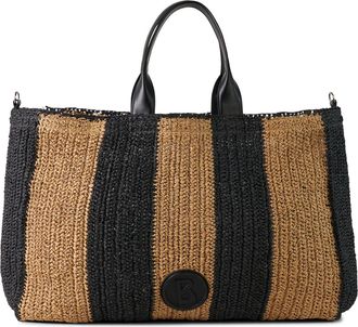 Bogner Shopper Agno Farrah f&uuml;r Damen - Schwarz/Beige - one_size