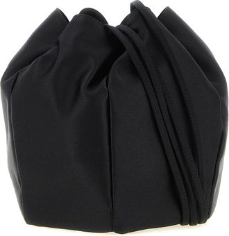 Prada Fabric Bucket Bag - Black