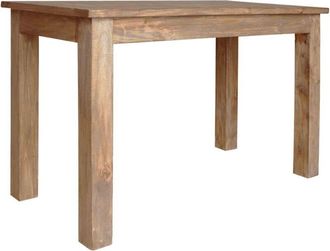 vidaXL Vidaxl - Table de salle &agrave; manger en bois de r&eacute;cup&eacute;ration massif 120x60x77 cm - Fabrication artisanale - Style vintage unique