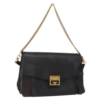 Givenchy Pre-owned Ledertasche - - Pre-owned - Damen - Schwarzk - ONE SIZE