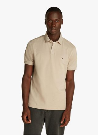 Tommy Hilfiger Polo droit en piqu&eacute; de coton