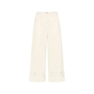 Ichi IHGazto Weite Hose - - Trousers - Damen - Beige - L