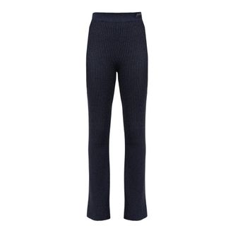 Pinko Pinko - Pantalon large - Femme - Pantalons - Bleu - Taille: 42 FR