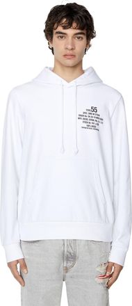 Diesel S-GINN-HOOD-K26 FELP_SWEATSHIRT_Weiß_XS