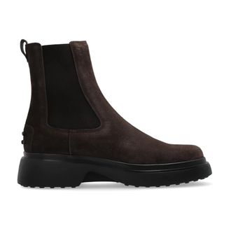 Tod's Wildleder Chelsea Stiefel - - Shoes - Damen - Braun - 37 1/2 EU