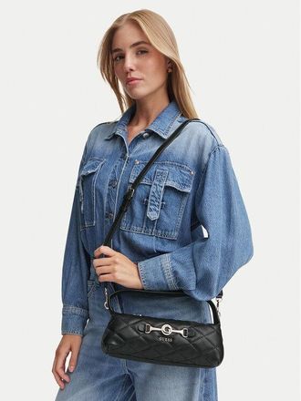 Guess Handtasche Frances Mini HWQG22 41720 Schwarz