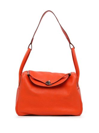 Hermès sac à main Clemence Lindy 34 (2015) - Orange