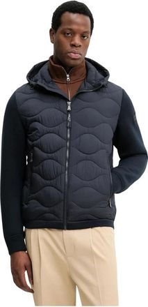 Joop Veste matelass&eacute;e &agrave; capuche - Homme - Sport - Bleu - Taille: XL