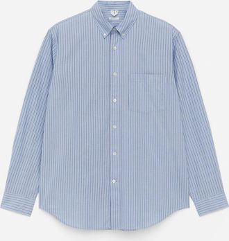 Arket Lockeres Button-down-Hemd -Blau