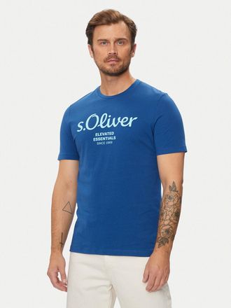 s.Oliver T-Shirt 2139909 Blau Regular Fit