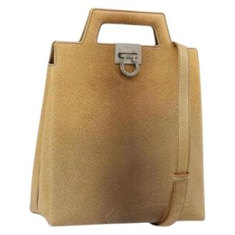 Ferragamo Pre-owned Schultertasche - - Pre-owned - Damen - Beige - ONE SIZE