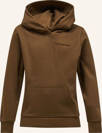 Peak Performance Jr Original Small Logo Hood Kapuzensweatshirt gruen