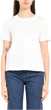 Max Mara Femme, Tops, Blanc, Taille: 38 FR T-Chemises