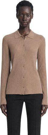 Max Mara Woollen Yarn Fitted Cardigan