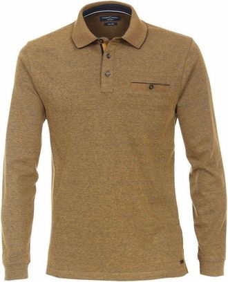Casamoda Langarm-Poloshirt CASAMODA Polo-Shirt Langarm gestreift