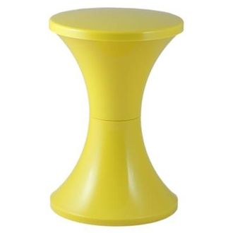 Stamp Edition Tabouret Tam Tam - Jaune - Polypropylène opaque - Designer Henry Massonnet