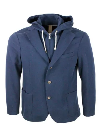 Eleventy Veste Casual - Bleu