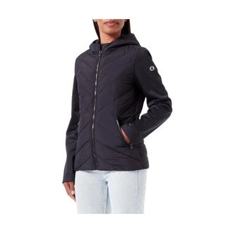 Champion Femme, Vestes, Noir, Taille: 40 FR Manteaux